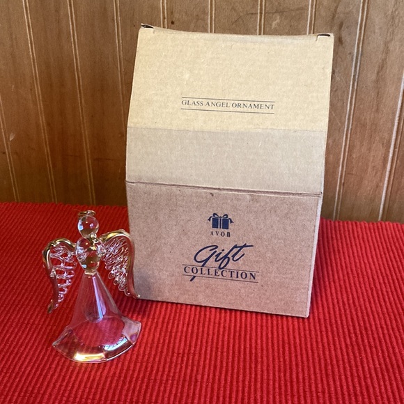 Avon | Holiday | Nib Avon Gift Collection Glass Angel Ornament | Poshmark